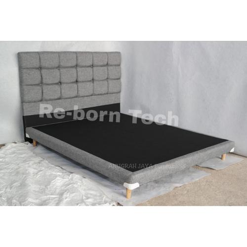 Jual DIVAN RETRO + SANDARAN Scandinavian UK 120x200 dan UK 90x200 ranjang tempat tidur - Uk ...