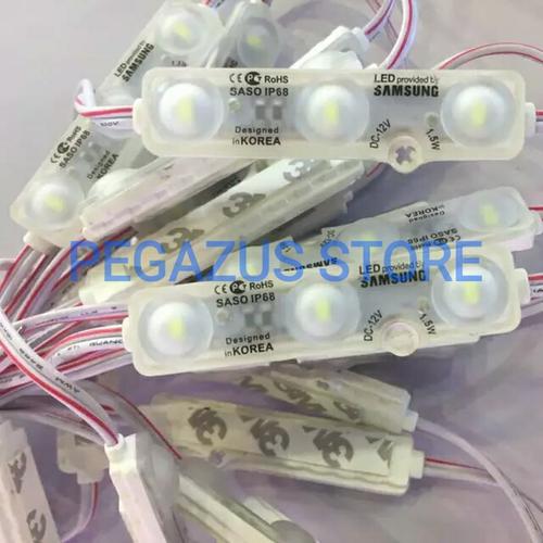 Jual Modul 5630 3 Led Samsung Dof SASO 6618 12V Putih White 1.5W IP68 100Pc - Kota Surabaya ...
