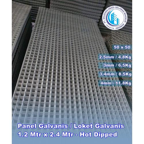 Jual Panel Galvanis / Kawat Loket Galvanis Lembaran - TOKOPEDIA, 3mm ...