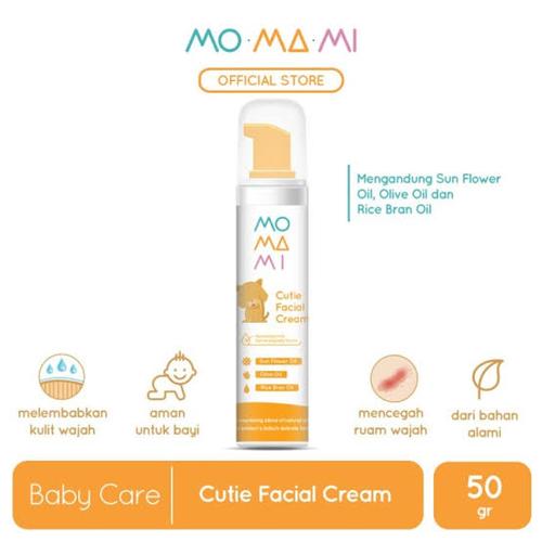 Promo Momami Cutie Facial Cream 50gr Baby - Kream krim Muka Wajah Anak ...