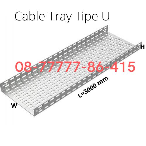 Jual Kabel Cable Tray U uk 100x50 inc cover - Jakarta Barat - Raja Box ...