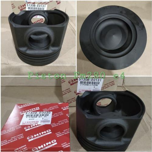Jual PISTON & RING PISTON HINO FM280JD EURO4 ORIGINAL S130B-E0131 ...