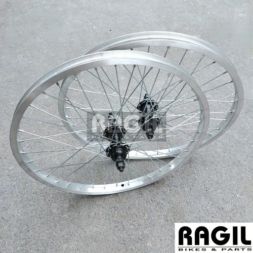 Jual WHEELSET SEPEDA 20 INCH LUBANG 36 VELG HUB JARI BMX LIPAT MINION ...