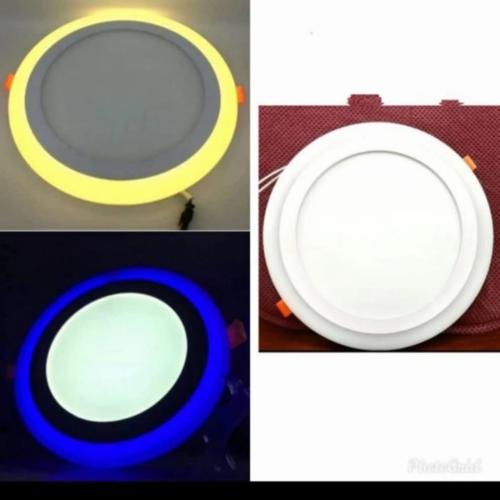 Jual led panel downlight led inbow 3 w 4 w 6 w 12 w 18 w plafon 2 warna ...