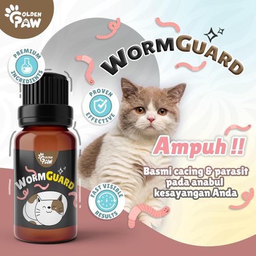 Jual WORM-GUARD 5gr by Golden Paw Obat Cacing dan Parasit untuk Kucing ...