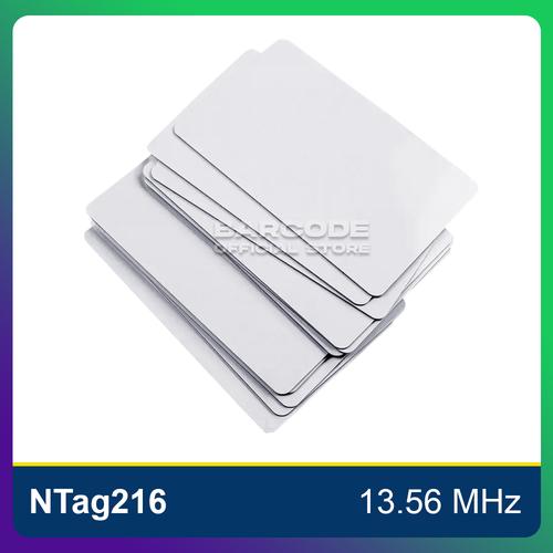 Jual Kartu RFID NFC NTag216 13.56 MHz PVC Blank Card 888 byte Programmable - Jakarta Pusat ...