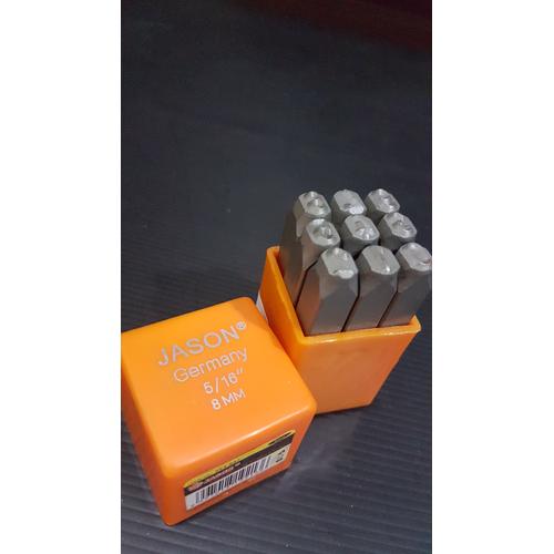 Jual Grip Besi Stempel Angka 8 mm isi 9 pcs Jason/Drip Angka / Number ...