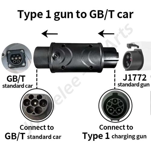 Jual Adapter EV Charger Type 1 Adaptor ke GBT Wuling Air EV Type 2 ...