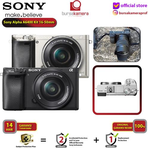 Promo Sony A6400 Kit 16-50mm / Sony Alpha A6400 / Sony Alpha 6400 Kit ...
