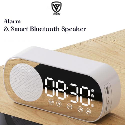 Jual Speaker Bluetooth Jam Alarm Clock Digital LED Display With FM ...