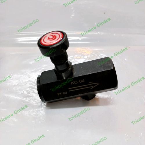 Jual flow control hydraulic 1/2 inch/flow control hydraulic valve KC-04 ...