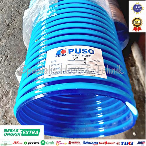 Jual SELANG AIR PVC SPIRAL 8" (200MM) 1 ROLL 6 METER - Jakarta Barat ...