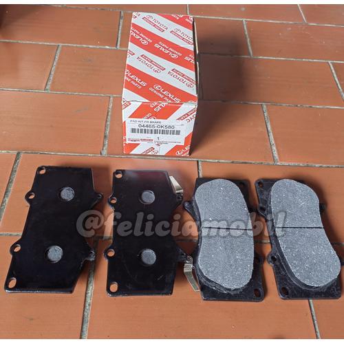 Jual Kampas Rem Depan Brake Pad Hilux revo dc 2020 Up 04465-0K580 ...