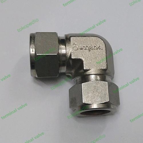 Jual union elbow swagelok ss-810-9/union elbow swagelok 1/2/union elbow ...