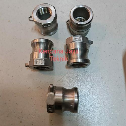 Jual Camlock / Quick Coupling Stainless 316 Type A 2" inch A200 ...