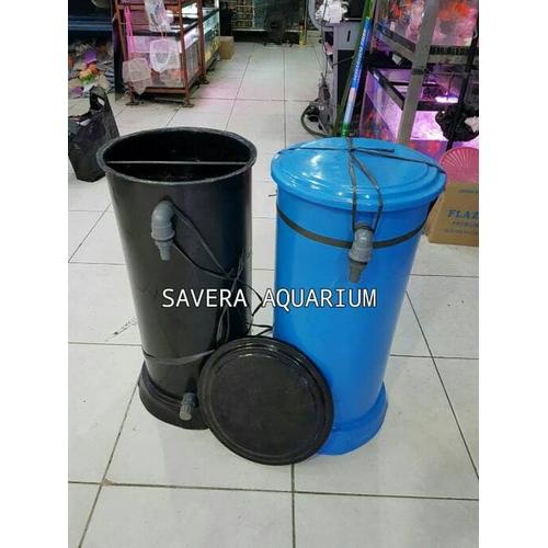 Jual (GOJEK) Tong Filter ukuran S 23x50cm / Penyaring air kolam fiber ...