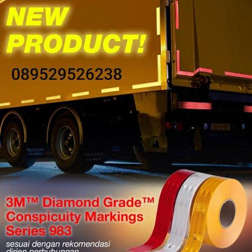 Jual STIKER STICKER REFLEKTOR REFLECTOR 3M 100 CM 1 MTR METERAN DIAMOND ...