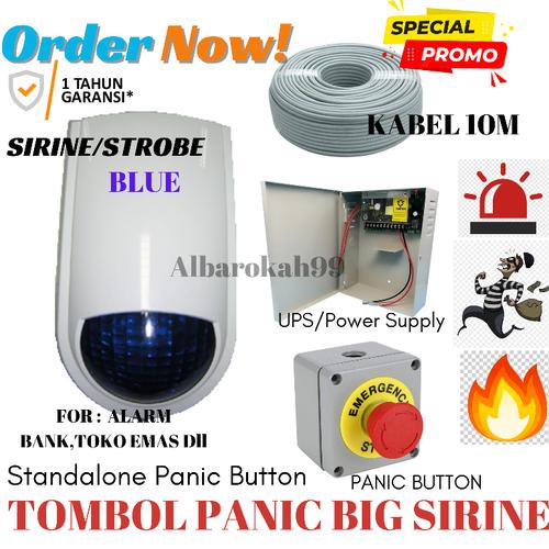 Promo Panic button/Emergency Alarm with Sirine Besar Standalone - Kota Tangerang - Albarokahshop ...