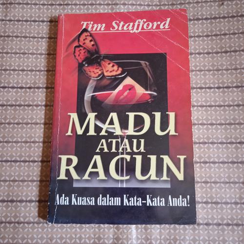 Jual buku agama Kristen - madu atau racun ( ada kuasa dalam kata-kata ...