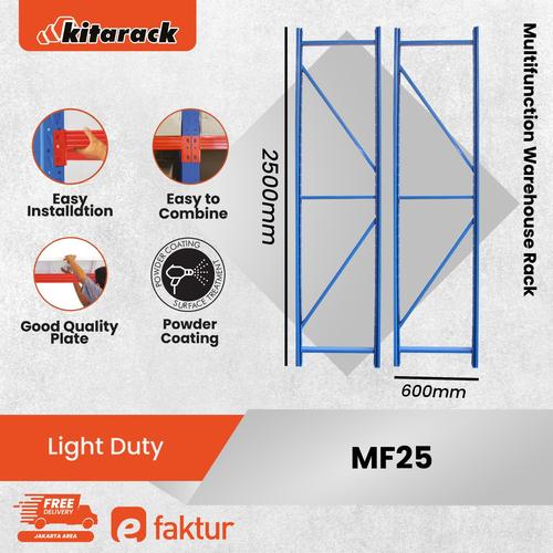 Jual KITARACK MF25 1 Set Frame Rak Gudang MS Series Light Duty Tinggi 2 ...