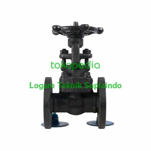 Jual Gate Valve Carbon Steel Ansi 150 Flange 1 1/2 Inch - Gate Valve ...