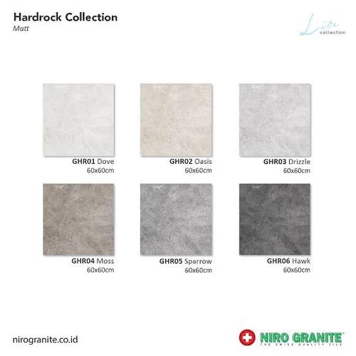 Jual Granit Niro Granite GHR 05 Sparrow 60x60 Hardrock Matt GHR05 ...