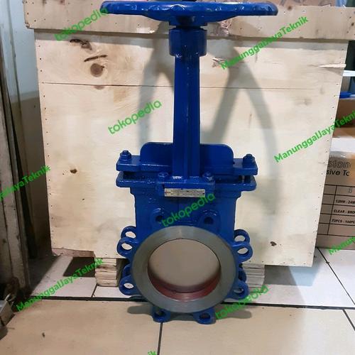 Jual knife gate valve asahi jis 10k 4 inch DN100 - Jakarta Barat ...