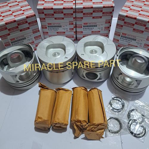 Jual Piston Assy Isuzu Bison TLD58 ELF NKR58 4BE1 (1SET) - Jakarta ...