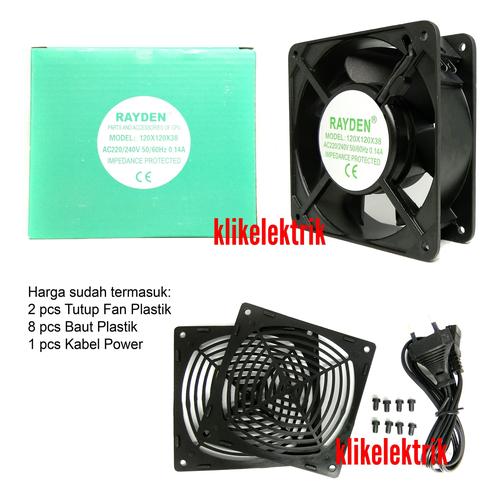 Jual Komputer Cooling Fan Rayden Kipas Pendingin Panel Blower AC 220V ...
