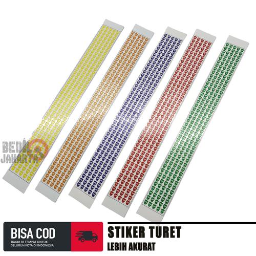 Jual Stiker Turet Scope Stiker Teleskop Stiker Zeroing Sticker Turet ...
