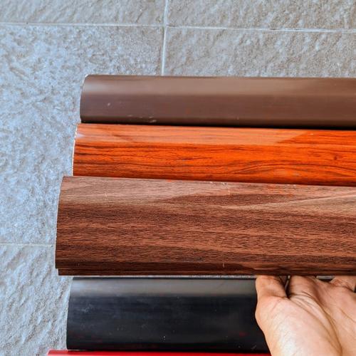 Jual Railing tangga hand railing PVC pegangan railing coklat tua serat ...