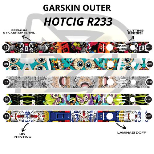 Promo Premium Sticker Body R233 Garskin Outer Body Protector 233 - 1 ...