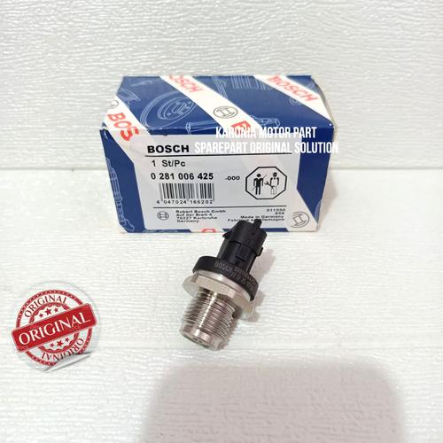 Jual SENSOR PRESSURE COMMONRAIL KOMATSU PC200-8 PC200 8 0281006425 ...
