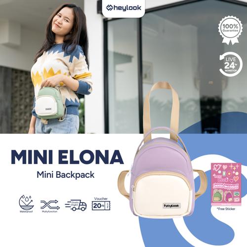 Jual Tas Ransel Mini Elona Waterproof Tas Backpack Punggung Anti Air ...