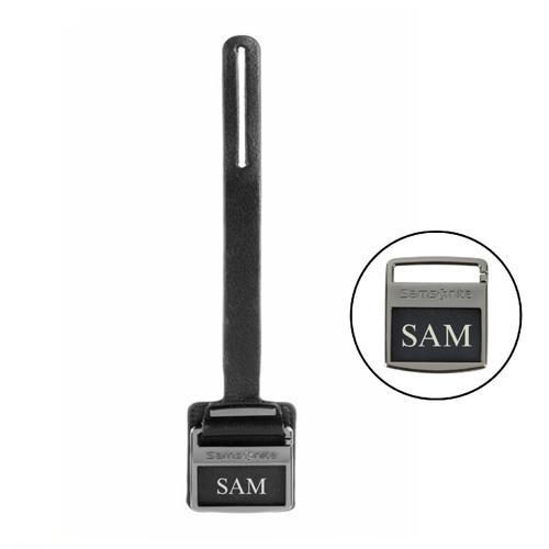 Jual Samsonite Leather Strap Tag Emblem + Embose Untuk Tas Dan Koper ...