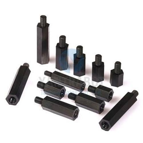 Jual baut pilar nylon M3x8+6 standoff Spacer male female plastik pcb ...