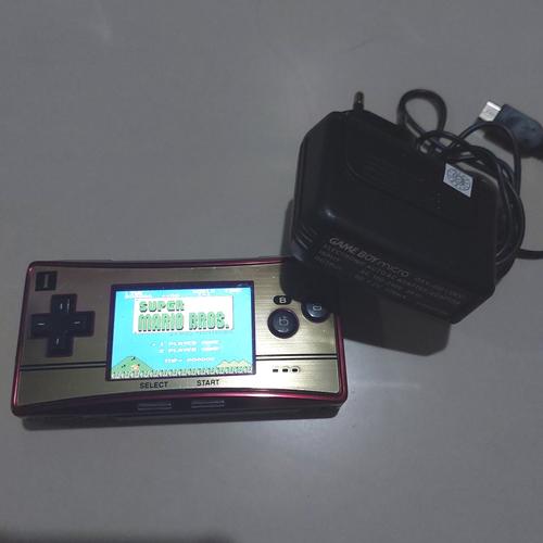 Jual gameboy micro mario game boy micro special edition mario 20th ...