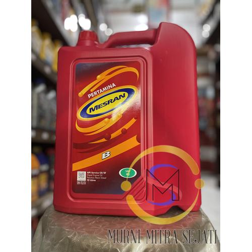 Jual Pertamina Mesran B40 B SAE 40 Oli Diesel Engine Oil Galon 10 L ...