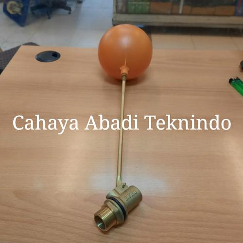 Jual Floating Valve kuningan Drat 1 1/2"(inch) Pelampung Air Tangki ...