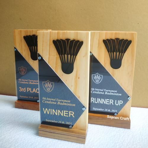 Jual Plakat Badminton Kayu Natural - Kota Tangerang Selatan - Sopian ...