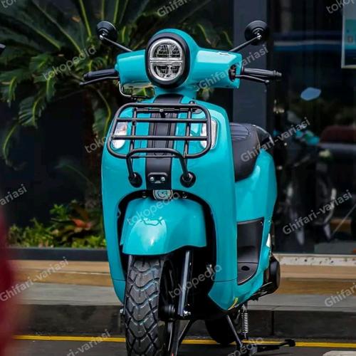 Jual FRONTRACK FAZZIO / FRONT RACK YAMAHA FAZZIO AKSESORIS - chrome ...