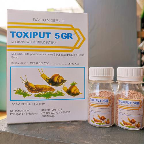 Jual TOXIPUT 5 GR MOLUSKISIDA PEMBASMI HAMA SIPUT KEMASAN 25 GRAM ...