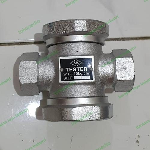 Jual SIGHT GLASS KACA TESTER CAST IRON DRAT 1/2" INCH - Jakarta Barat ...