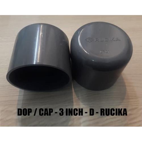 Jual Dop PVC 3" Rucika D / PVC Dop 3" D / Cap PVC 3" / PVC Cap 3" / PVC ...
