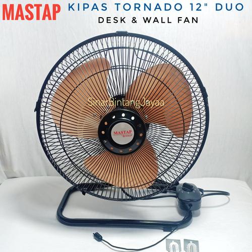 Jual MASTAP Kipas Angin Tornado 2in1 Duduk&Dinding 12 inch M128D Duo ...