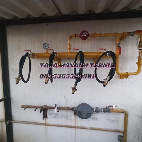 Jual pemasangan instalasi gas sistem elektrik tabung 12kg-50kg area ...