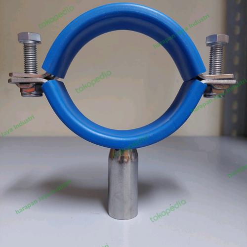 Jual Clamp Pipa Holder Stainless steel 304 3/4" Inch / Clamp Pipa ...