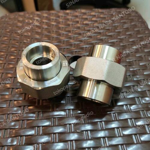 Jual Watermur / Union Stainless SS304 Class 3000 Socket Weld 1/2" inch ...