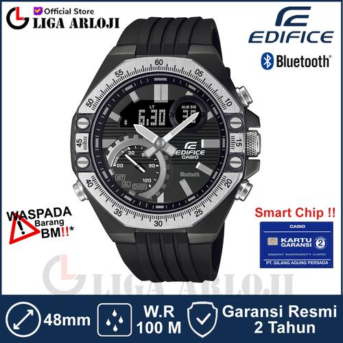 Promo Casio EDIFICE ECB-10TP-1ADF Jam Tangan Pria Bluetooth ECB-10TP-1A ...