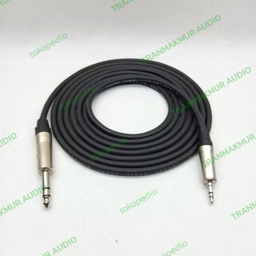 Jual Kabel Audio Canare 5m Jack 3,5mm Mini Stereo to Akai 6,5mm Stereo - 10 meter - Jakarta ...